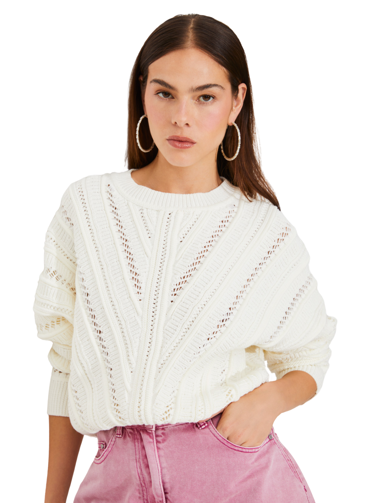Prador Openwork Sweater